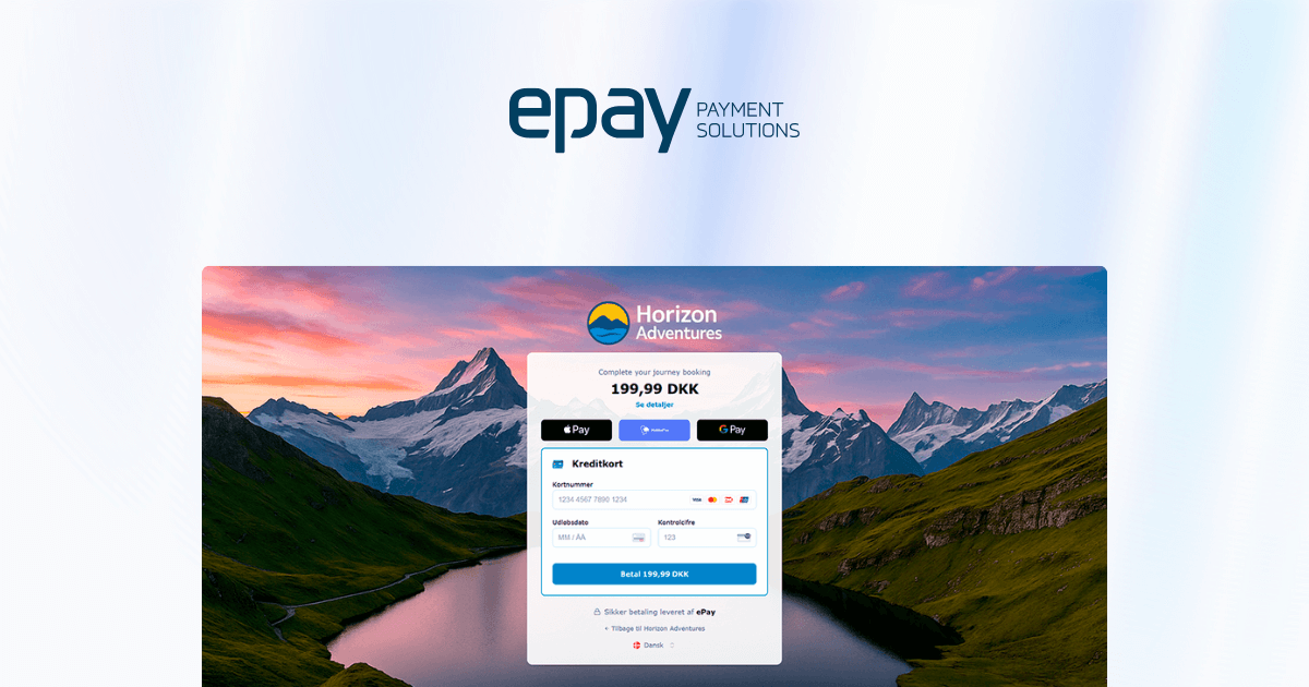 Sådan kommer du i gang med ePay